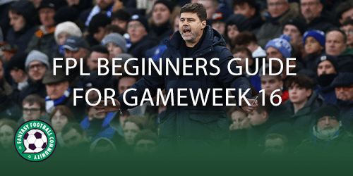 FPL Beginners Guide for Gameweek 16 - Fantasy Football Community