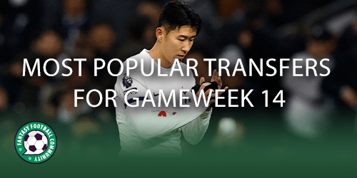 Fantasy Premier League: Most Popular Transfers for Gameweek 14 ...