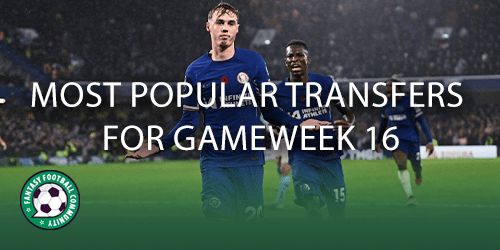 Fantasy Premier League: Most Popular Transfers for Gameweek 16 ...