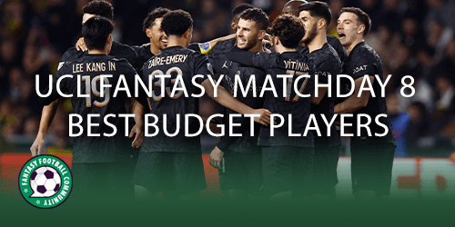 UCL Fantasy Matchday 8 Best Budget Players Fantasy Football Community