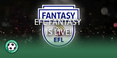Fantasy EFL is Live! Fantasy Football Community